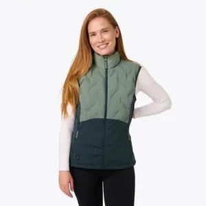 MOBILE WARMING Natural Down Hybrid Heated Vest