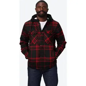 Men's Hooded Flannel Jackets