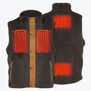MOBILE WARMING Ranch Heated High-pile Fleece Vest