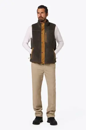 MOBILE WARMING Ranch Heated High-pile Fleece Vest
