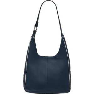 HAMMITT Medium Hobo Bag - Nautical Navy/silver