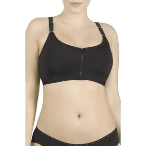 Natori Yogi Front Zip Wireless Sports Bra