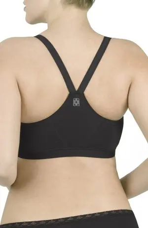 Natori Yogi Front Zip Wireless Sports Bra