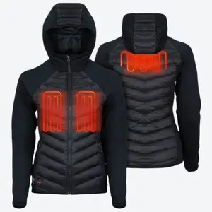 MOBILE WARMING Ventani Hybrid Packable Heated Jacket - Black