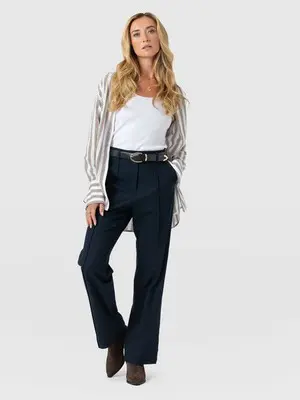 SAINT + SOFIA Harlow Straight-leg Trousers