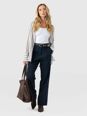 SAINT + SOFIA Harlow Straight-leg Trousers