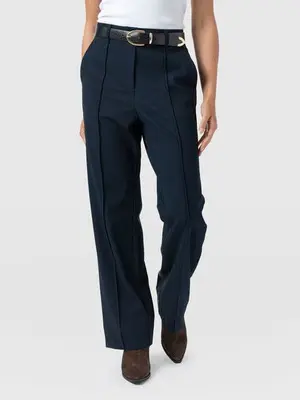 SAINT + SOFIA Harlow Straight-leg Trousers
