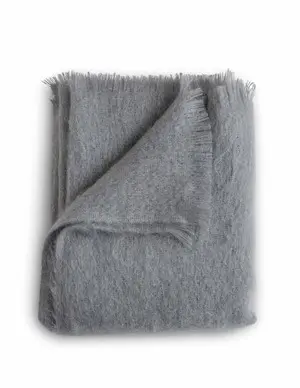EVANGELINE Mohair Throws - Dawn