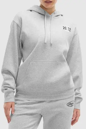 PELOTON Fleece Hoodie - Heather Grey
