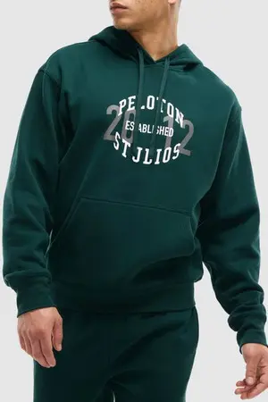 PELOTON Fleece Hoodie - Pine