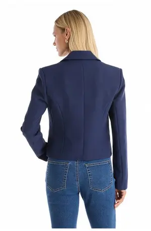 THE NOLI SHOP Gabrielle Double Breasted Blazer - Navy
