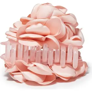 Lele Sadoughi Peony Flower Claw Clip - Dusty Rose 650