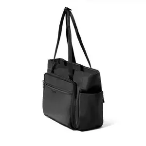 BAGGALLINI Nolita Laptop Tote Bag - Black Twill