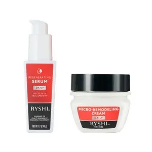 PURSONIC Complete Skincare Duo Regenerating Serum + Micro Remodeling Cream - White