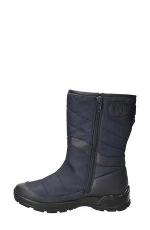 BELLA VITA Quilted Waterproof Boots - Navy