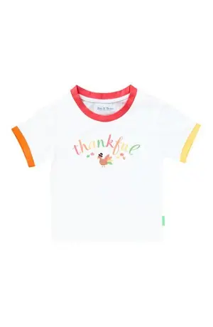 BITS & BOWS Printed T-shirt - Orange
