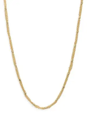 Nordstrom Gathered Chain Wrap Necklace - Gold