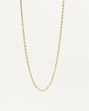 PDPAOLA Charms Chain Necklace - Brass