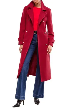 LIPSY Belted Double Breasted Coat