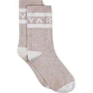Varley Spencer Crew Socks - Sand Marl