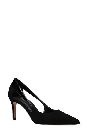 Pelle Moda Libby Pointed Toe Pump - Black