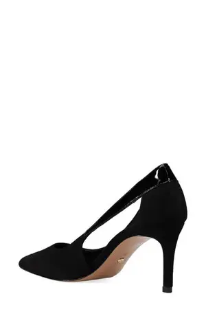 Pelle Moda Libby Pointed Toe Pump - Black