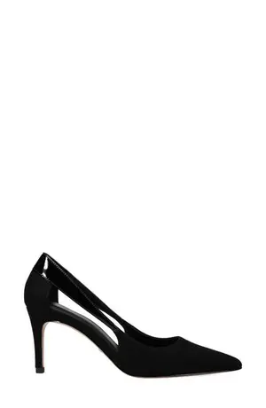 Pelle Moda Libby Pointed Toe Pump - Black