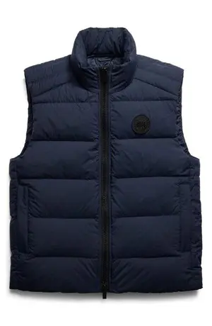 Canada Goose Crofton Enduraluxe Packable Quilted Vest - Atlantic Navy