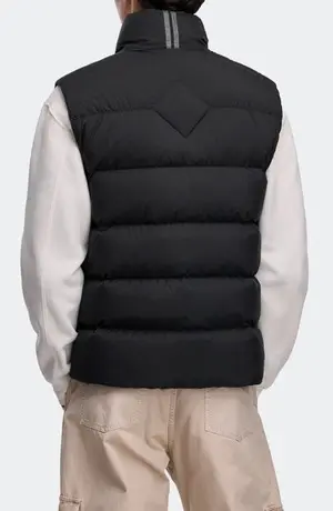 Canada Goose Crofton Enduraluxe Packable Quilted Vest - Black - Noir