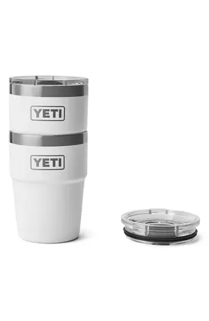 YETI Rambler 16-ounce Stackable Cup - White