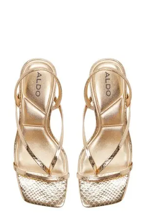 Aldo Riva Slingback Sandal - Gold