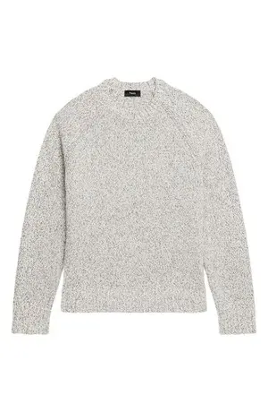 Theory Soft Twist Wool Blend Crewneck Sweater