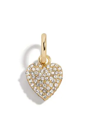 Baublebar Single Charm Clear/heart