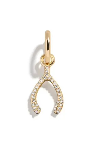 Baublebar Single Charm Clear/wishbone