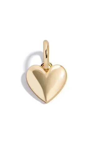 Baublebar Single Charm - Solid Gold/heart