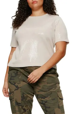 Sanctuary Sequined T-shirts For Women