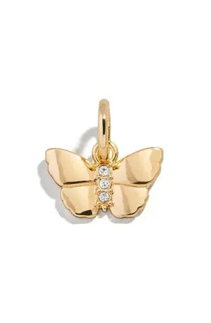 Baublebar Single Charm - Gold/butterfly