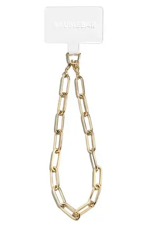 Baublebar Hera Paperclip Link Phone Chain - Gold