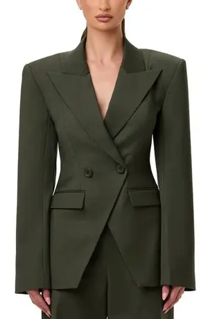 Naked Wardrobe Double-breasted Blazer