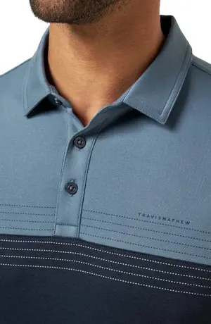 Travis Mathew Chapter Flight Cotton Blend Polo