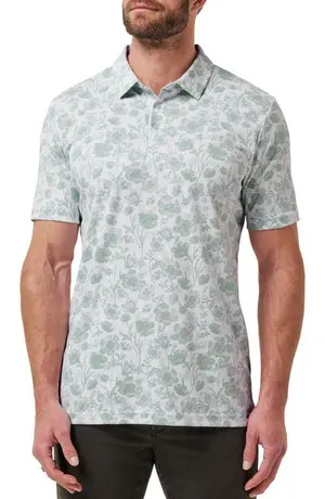 Travis Mathew Been Abroad Cotton Blend Polo