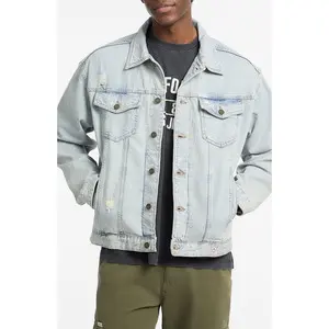Guess Oversized Denim Trucker Jacket