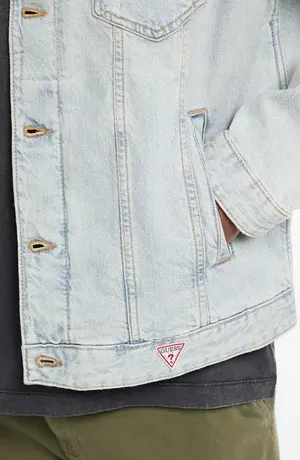 Guess Oversized Denim Trucker Jacket