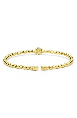 Lagos Signature Caviar Diamond Bracelet