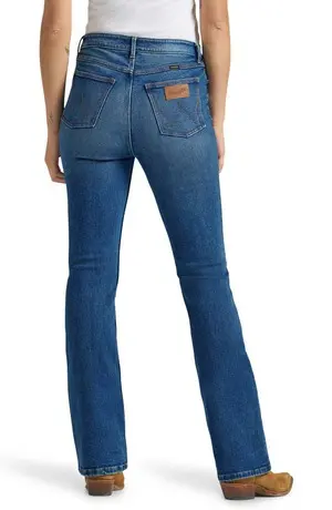 Wrangler High-rise Slim Bootcut Jeans