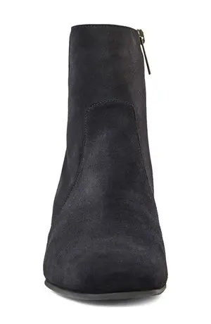 Aquatalia Siela Weatherproof Bootie - Navy Suede
