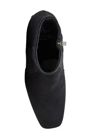 Aquatalia Siela Weatherproof Bootie - Navy Suede
