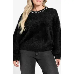 Guess Drop Shoulder Sweaters For Women
