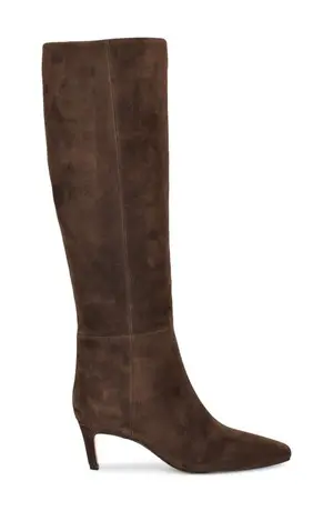 Nine West Caddy Knee High Boot - Dark Brown