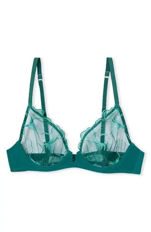 ETAM Prelude Embroidered Underwire Plunge Bra